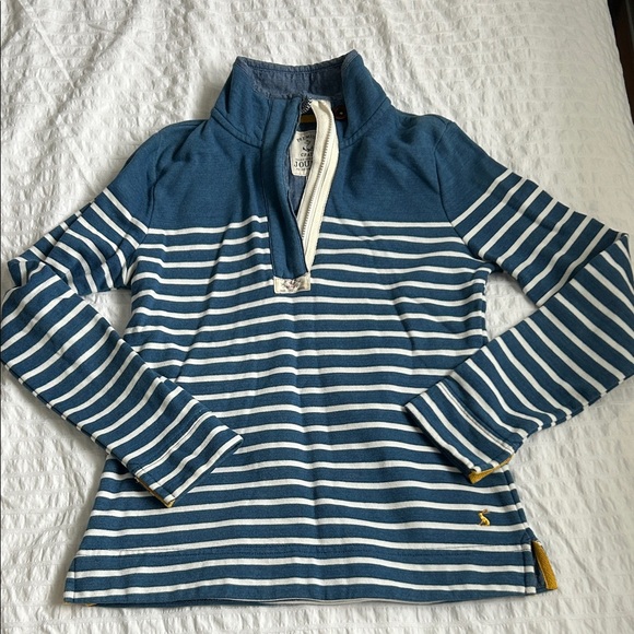 Joules | Sweaters | Joules Striped Quarter Zip | Poshmark